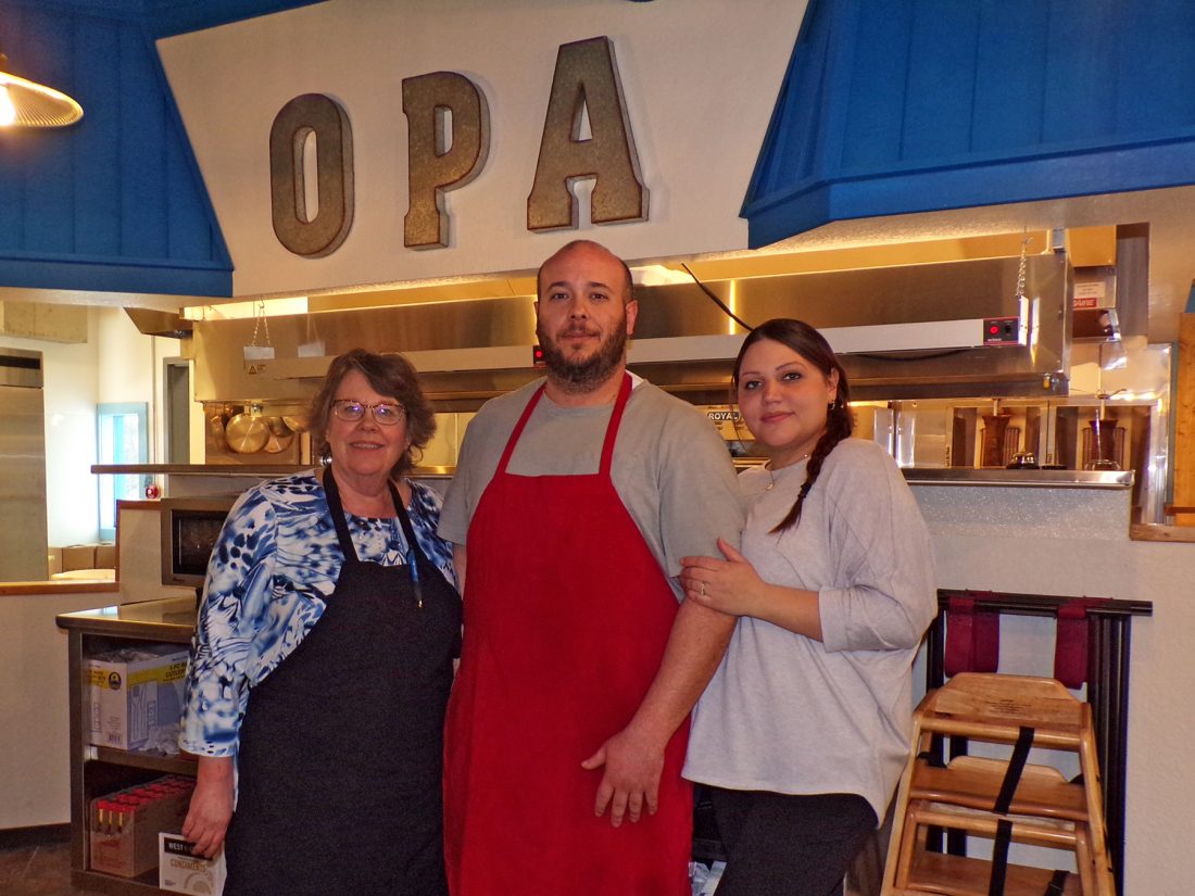 Opa!!! Grill now open, serving Mediterranean and American cuisine ...